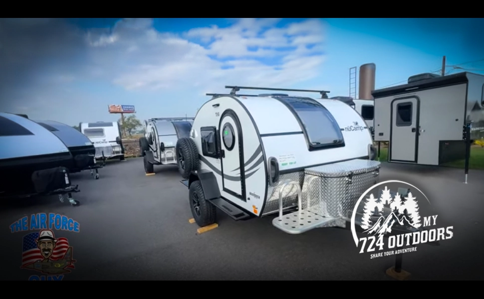 Small Couples Teardrop Camper is GREAT for Boondocking | my724outdoors.com